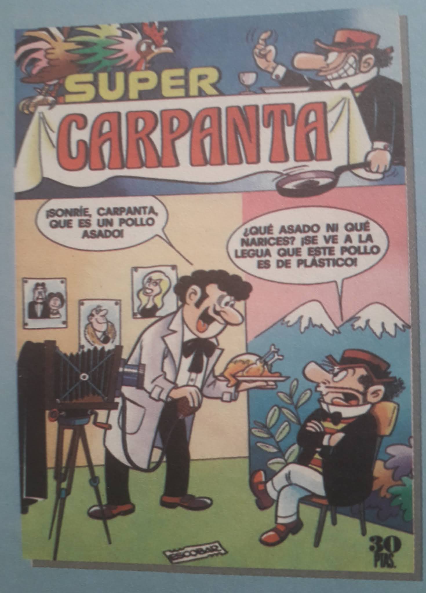 Apuntes sobre la escuela Bruguera: Carpanta o el hambre perpetua