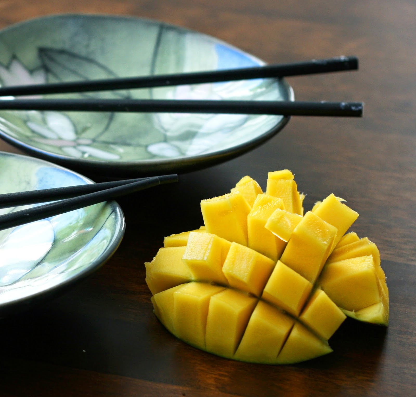 Maikin mokomin: Mangoa, munakoisoa ja mustaa riisiä | Eggplant and ...