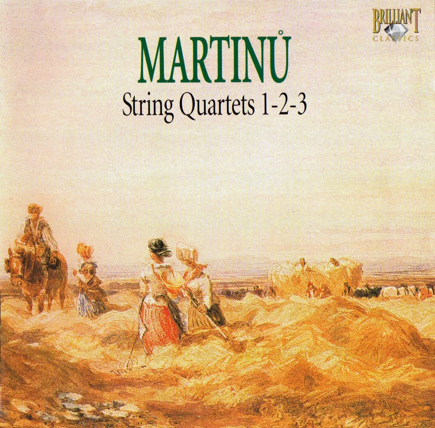 O SER DA MÚSICA: Bohuslav Martinu (1890-1959) - String Quartets 1 - 7; Madrigale für Violine ...