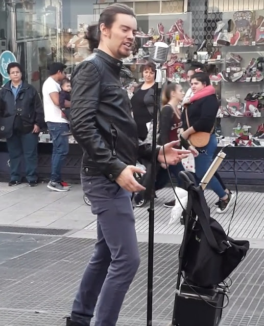 Cesar Maciú "Espectáculo": Maxi Borgaro: El gran Tenor y artista callejero