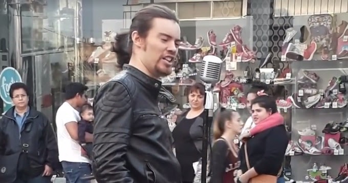 Cesar Maciú "Espectáculo": Maxi Borgaro: El gran Tenor y artista callejero