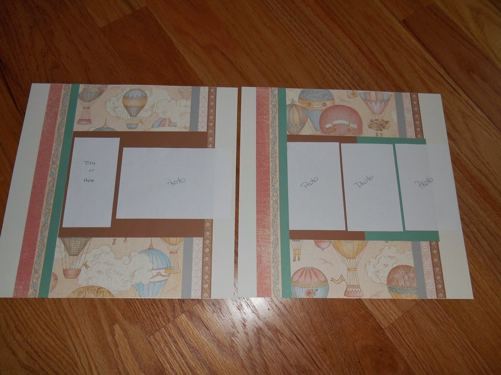 Cheryl - Scrapping Rules: Balloon Ride extra layout