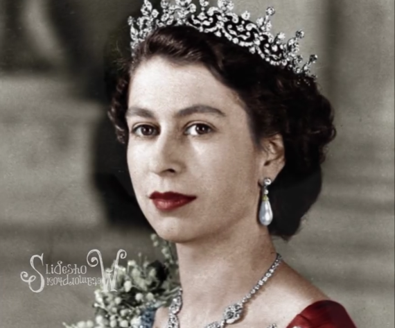 Slideshow metamorfose da rainha Elizabeth II