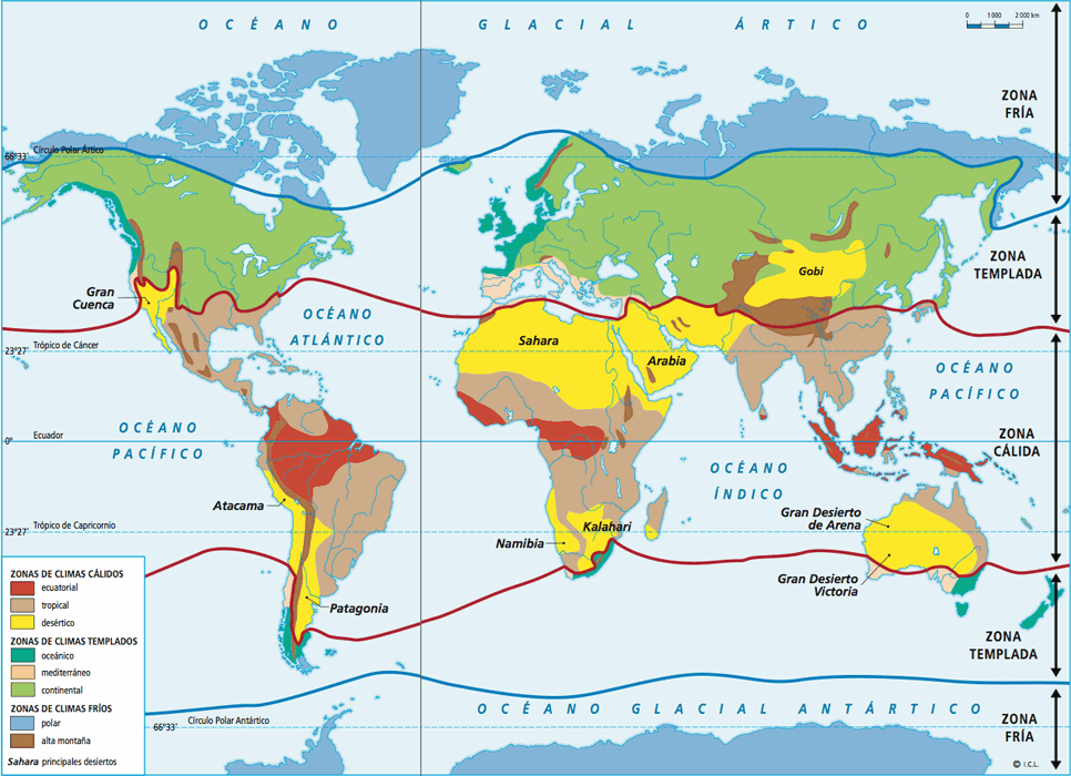 El Blog de El Divino: Zonas climáticas de la Tierra El Blog de El Divino: Zonas climáticas de la Tierra
