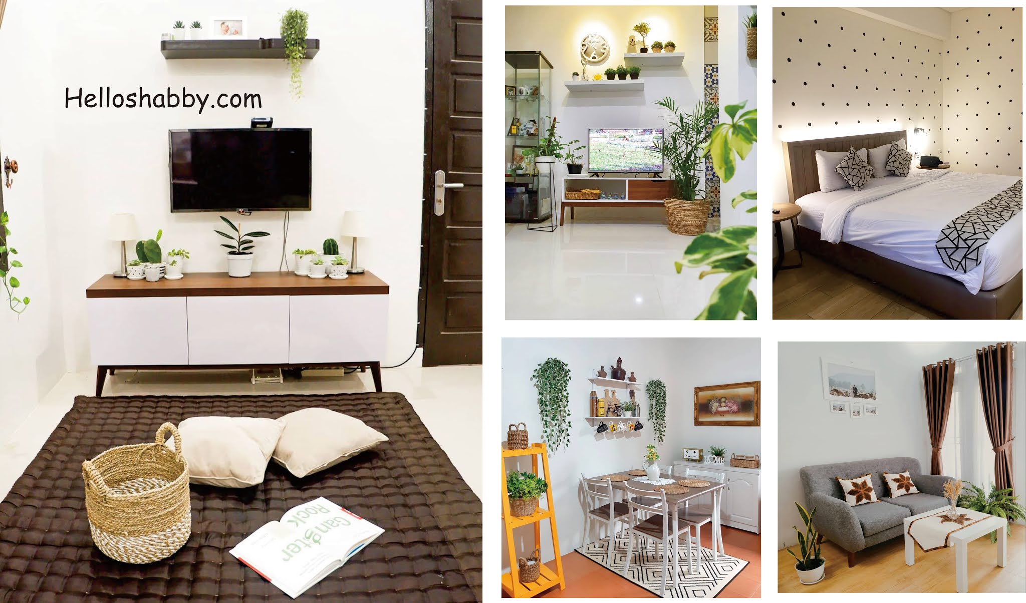 6 Inspirasi Interior dengan Background Putih Stylish ~ HelloShabby.com ...