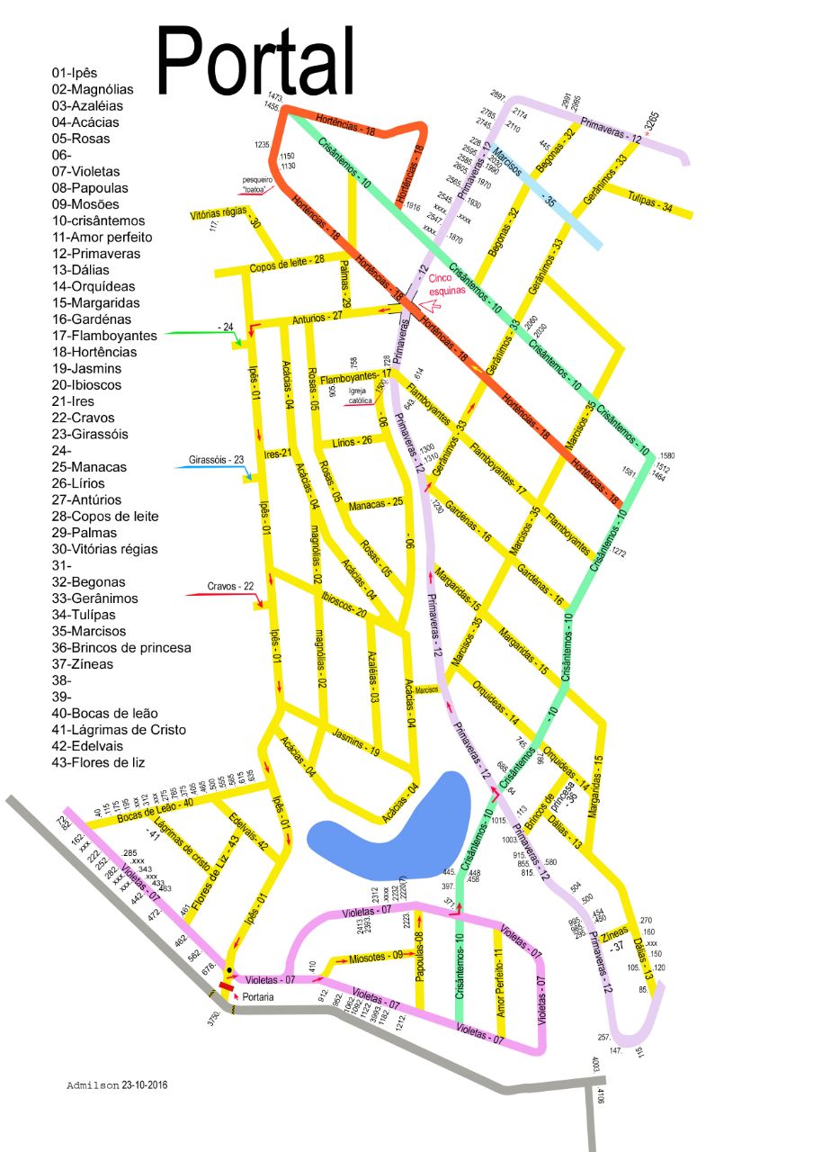 Salto de Pirapora - Históricos e Notícias!: Mapa dos bairros de Salto de Pirapora