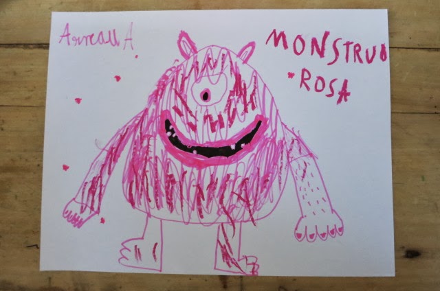 Petits Grans Artistes!: CONTE RECOMANAT: Monstruo Rosa