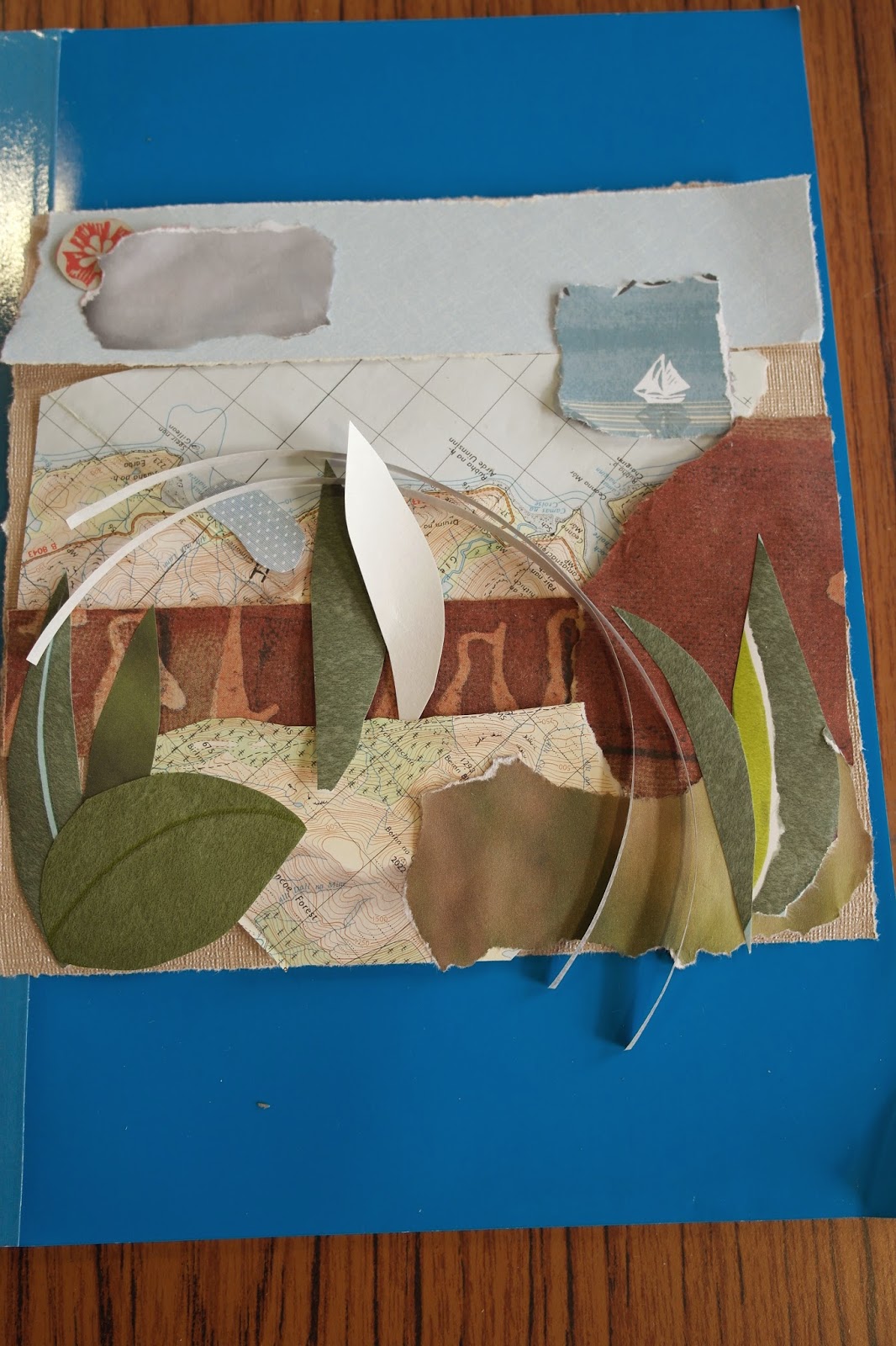 H-anne-Made: Parbold stitched collage workshop