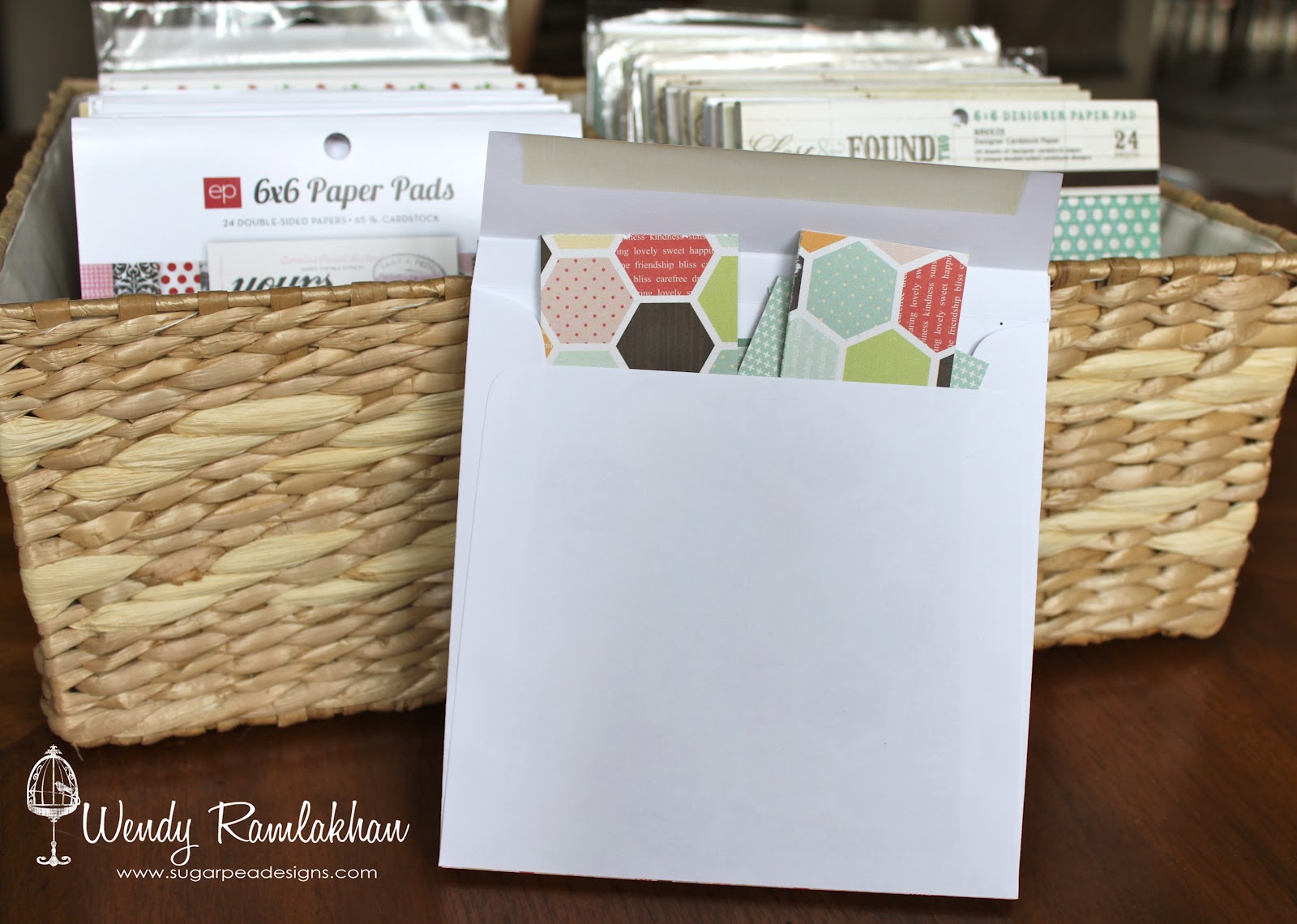 SugarPea Designs: Cardstock and Paper Pad Storage Ideas