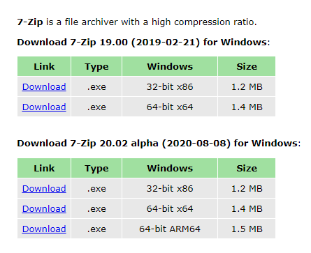 7-Zip - Comprimir, descomprimir y encriptar archivos