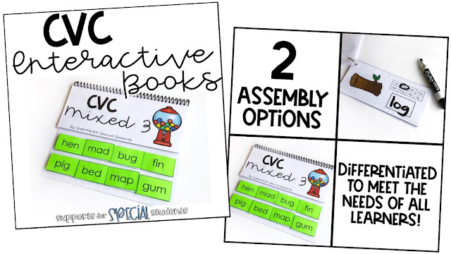 CVC Hands on Bundle - Supports for Special Students