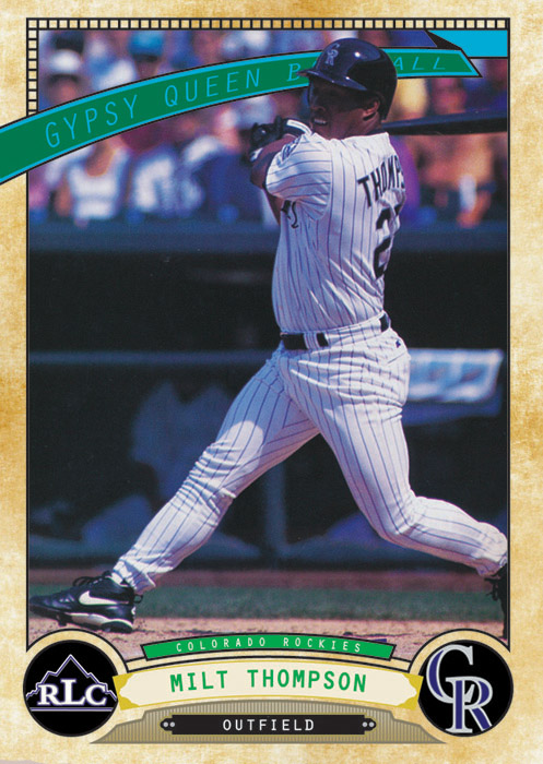 Condition Sensitive: RLC Custom Card Project: Milt Thompson