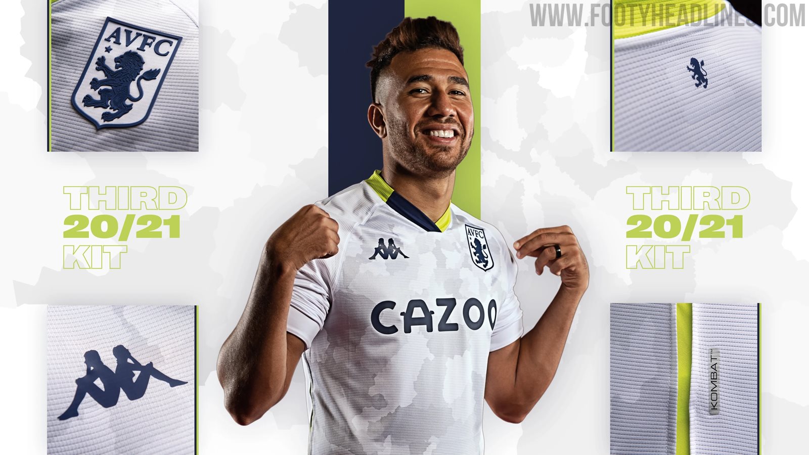 Aston Villa 20-21 Third Kit Released - Footy Headlines