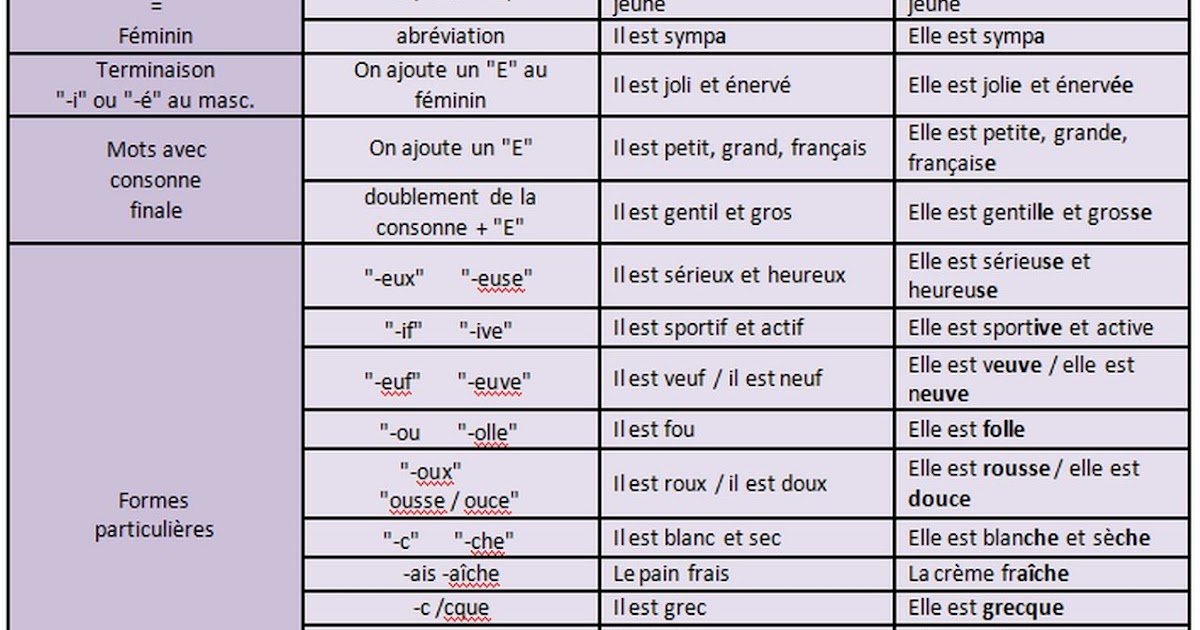 En Français, SVP: 3-1-4 - UNITÉ 1 - Féminin Noms et Adjectifs