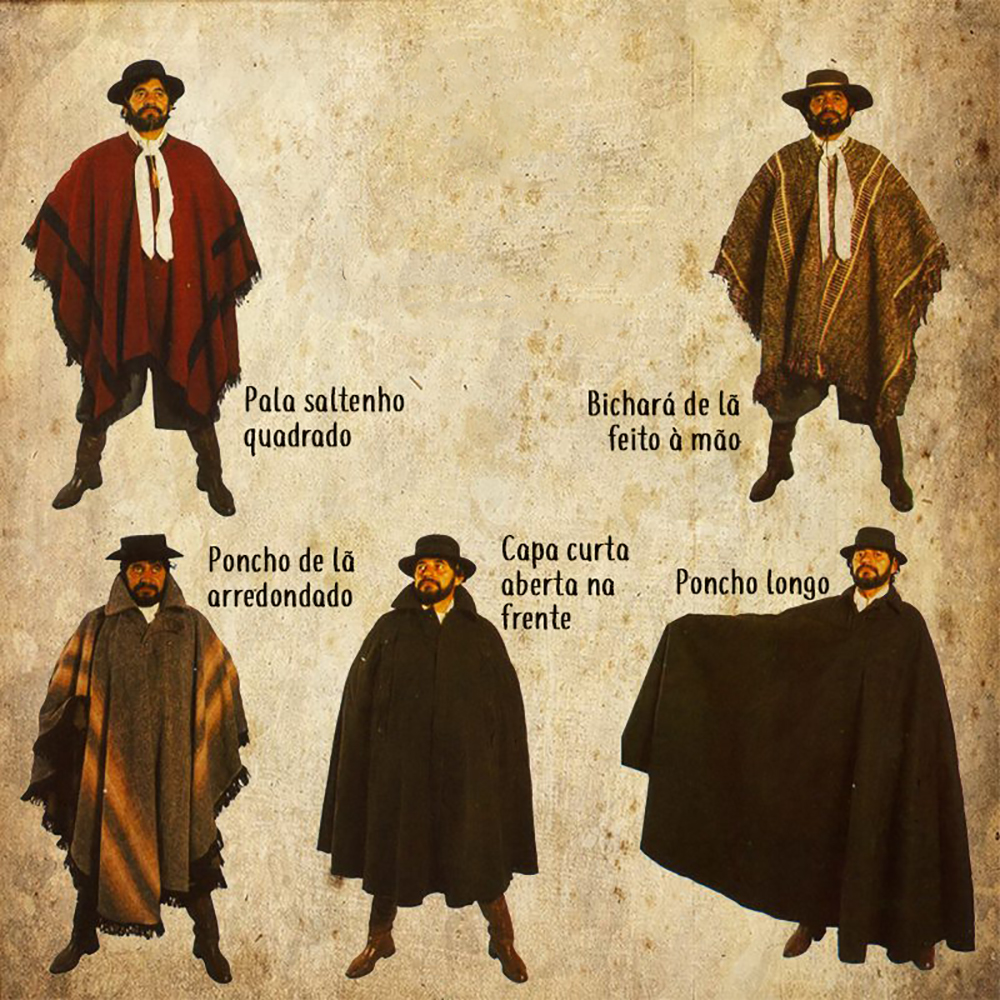 O poncho e pala - Repórter Riograndense