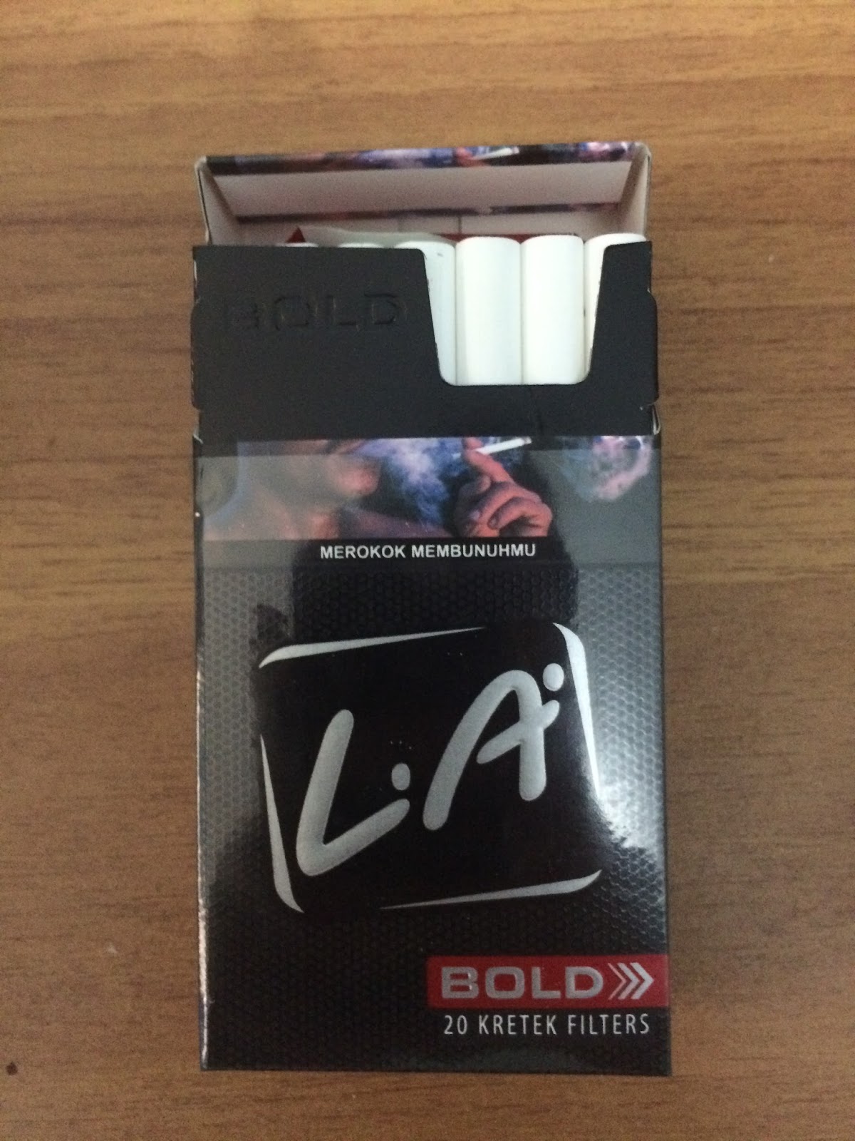 LA Bold, rokok kategori SKM LM medium pertama keluaran Djarum - Review ...