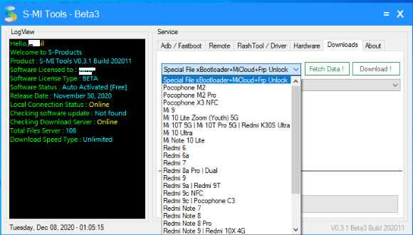 S-MI Xiaomi Tools V0.3.1 [Beta3] Download Shri_Telecom ~ Shri Telecom ...