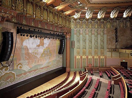 Los Angeles Theatres: Wiltern Theatre: auditorium