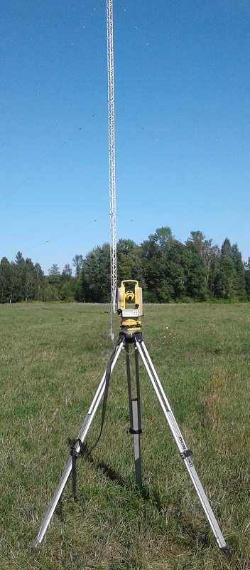 Pattern and Match: Tower Alignment With a Transit