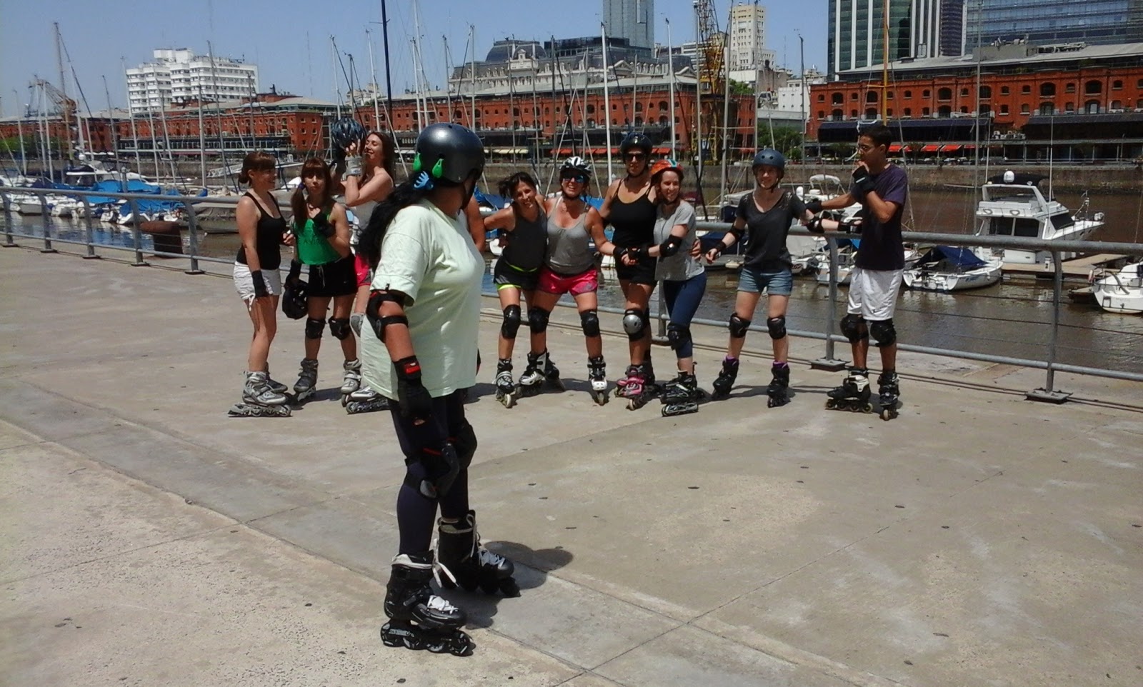 Clases de Rollers Puerto Madero