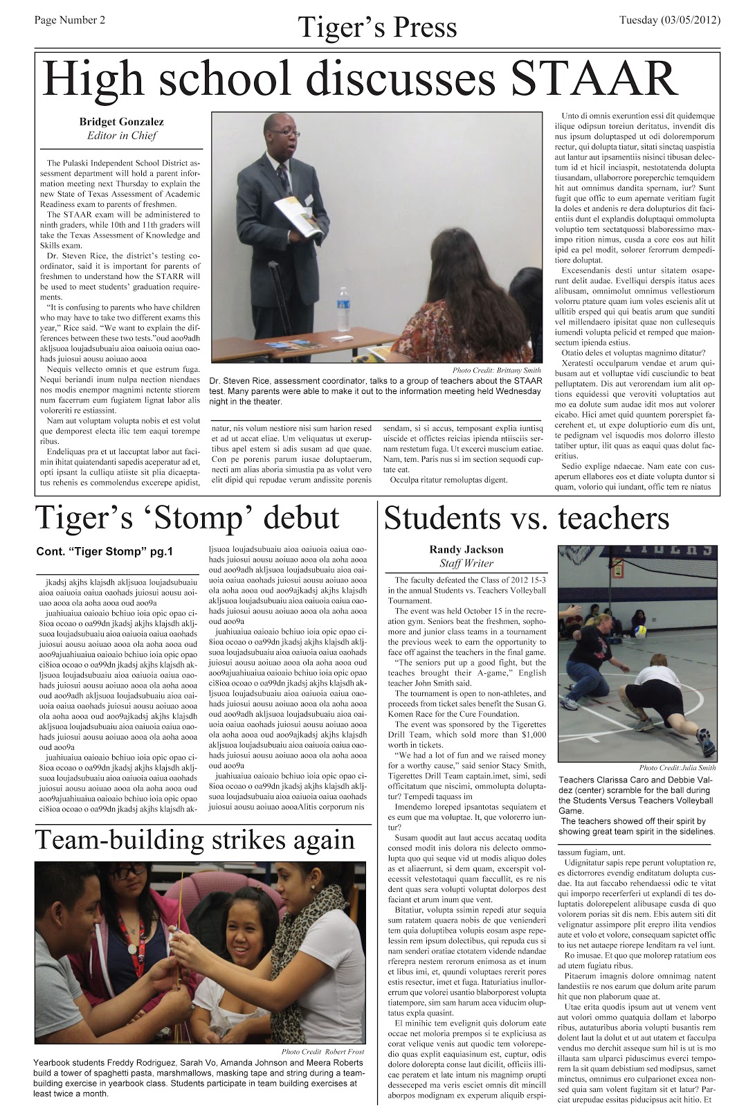 Akins PhotoJ Blog Newspaper Design Examples akins-photoj-blog-newspaper-design-examples