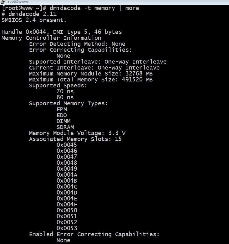 How to check the hardware information in Linux Systems?