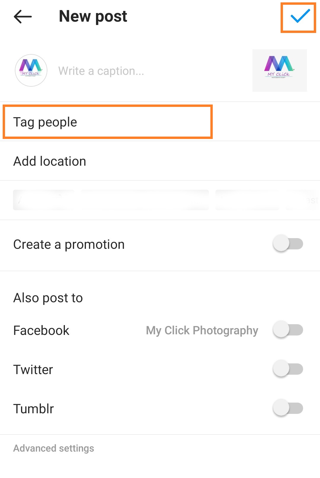 How to add collaborator in an instagram post easily? Step by Step ...