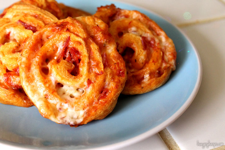 Hungry Harps: Pepperoni Pizza "Cookies"