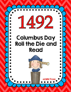Columbus Day "Roll the Die and Read" Activity Packet | Classroom ...
