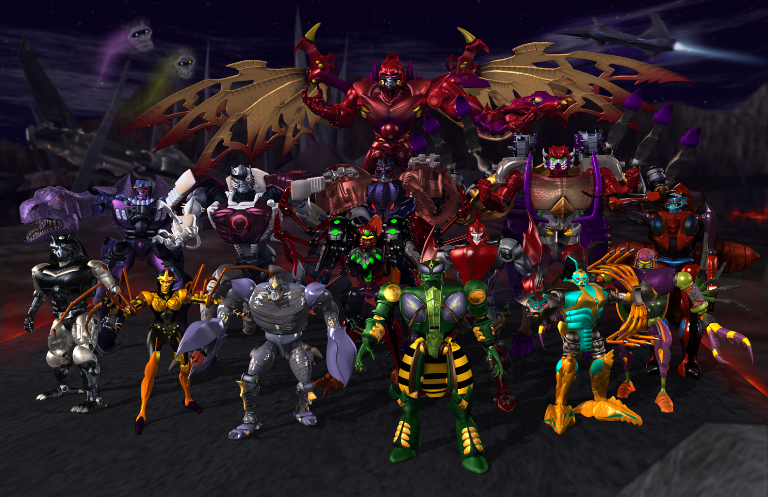 The Ultimate Transformers blogspot: Reptilian Predacons in Transformers ...