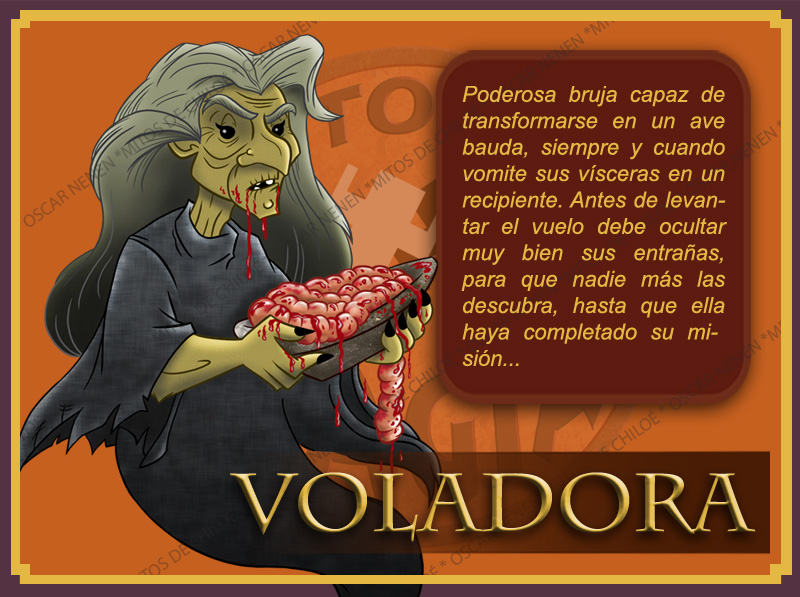 MITOS DE CHILOÉ: La Voladora