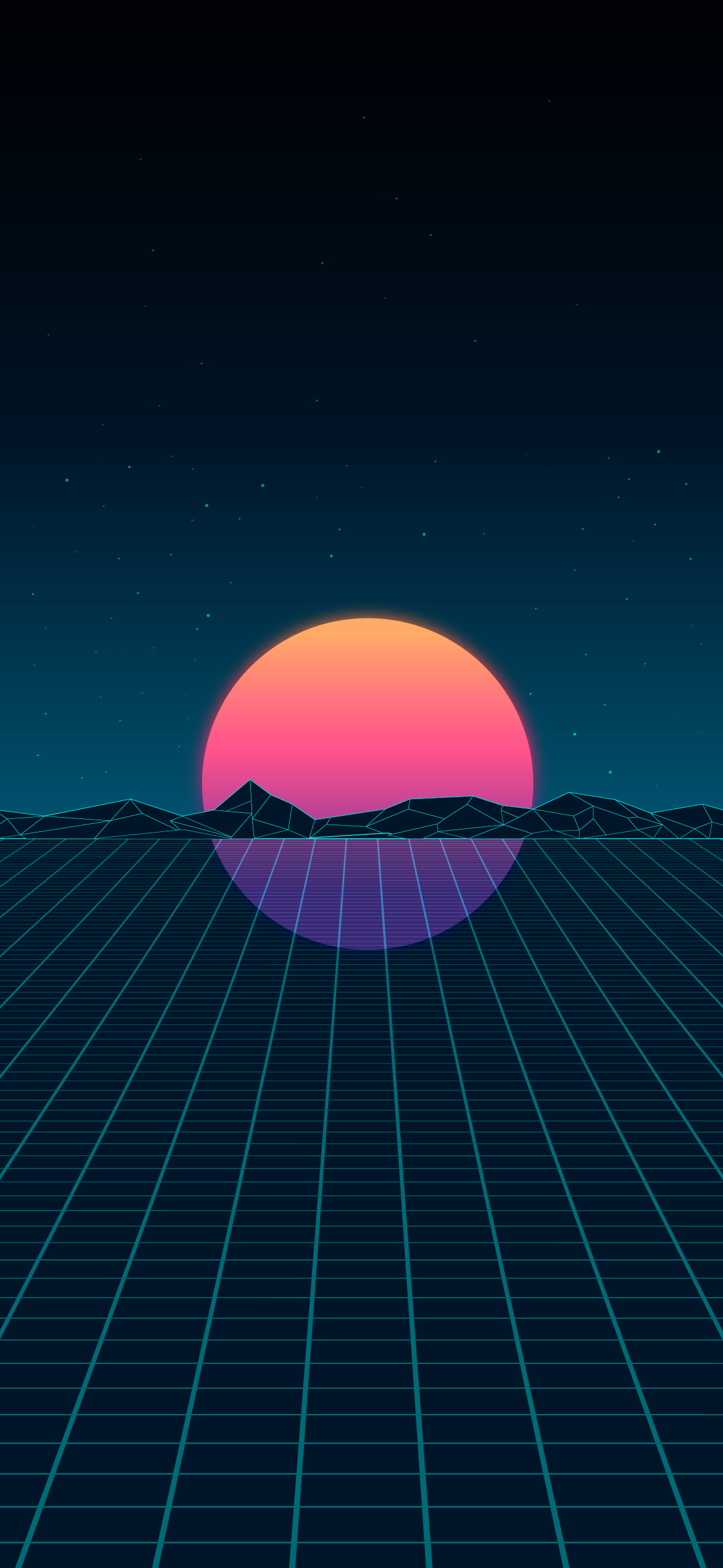COOL RETRO STYLE SUN WALLPAPER - Heroscreen