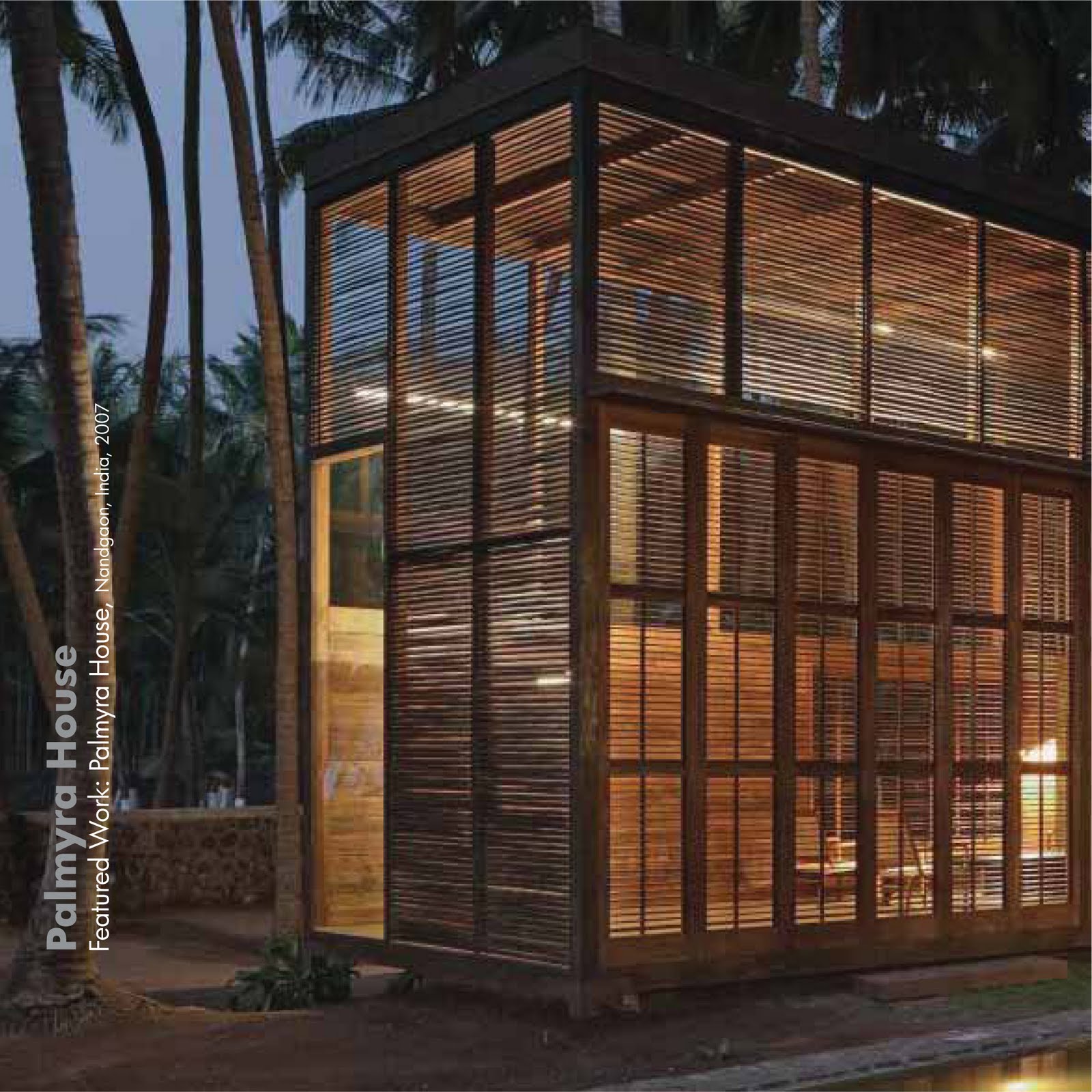 Jacob Gines: Professing at UCA+P: Palmyra House - Studio Mumbai