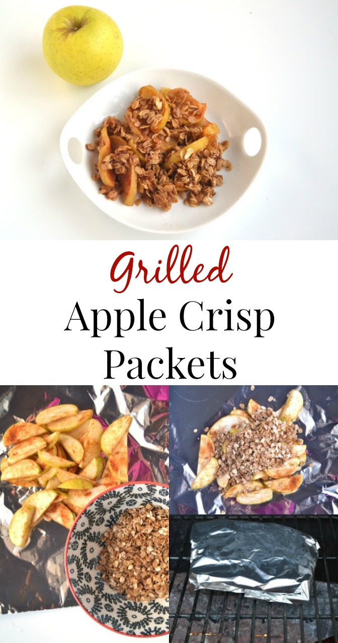 Grilled Apple Crisp Packets | The Nutritionist Reviews