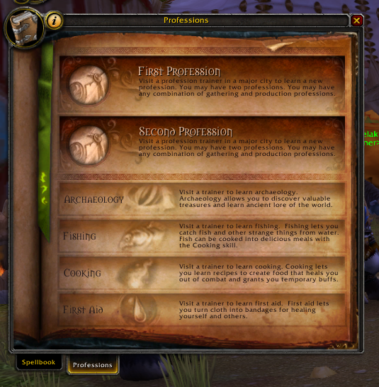 Aernath'ın World of Warcraft Rehberi: PROFESSION REHBERİ, OYUN İÇİ ...