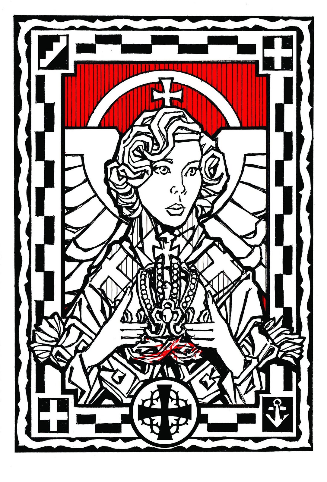 Matthew Alderman Illustrations for the Emperor Karl League ~ Liturgical ...