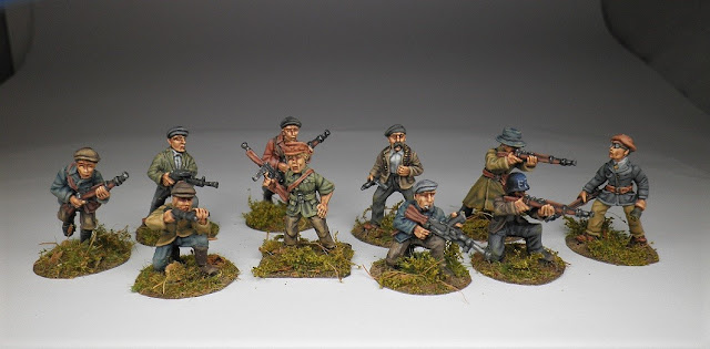 JOHN BOND's WARGAMING STUFF: PARTISANS 28 mm