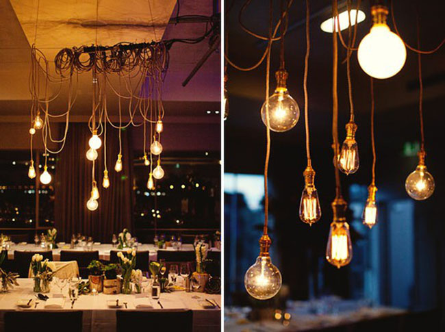 Goldie Design: Wedding Decor Fever...Lighting