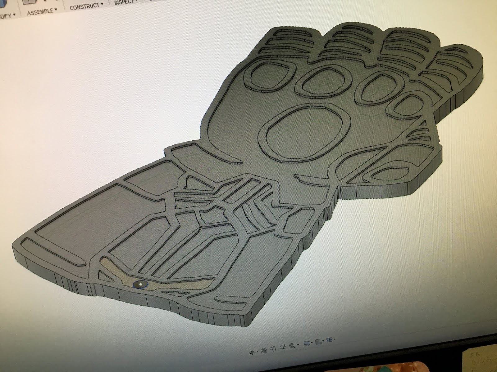 nerdy views: Infinity Gauntlet Keychain!