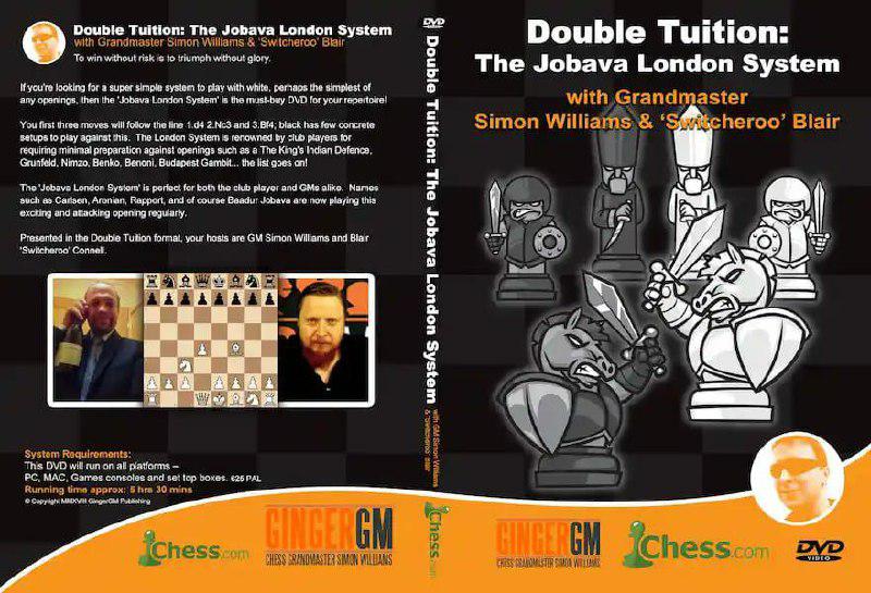 The Jobava London System with GM Simon Williams and Blair Connell (2019 ...