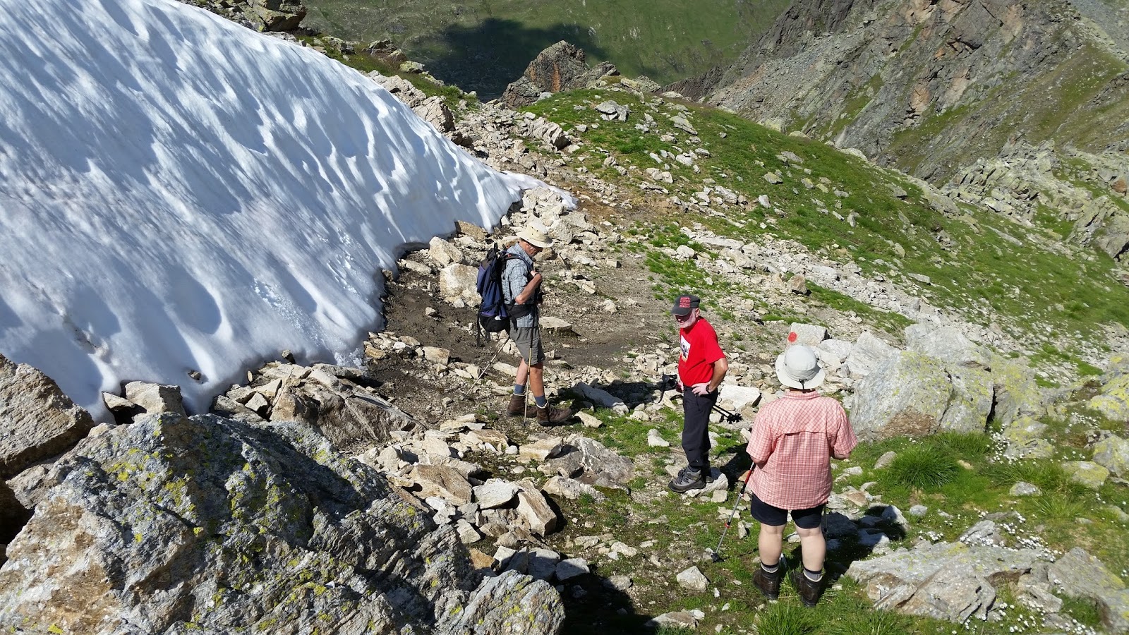 Alpen - Verwallvariante 50top: 1. und 2. Tag - Heilbronner Hütte und ...