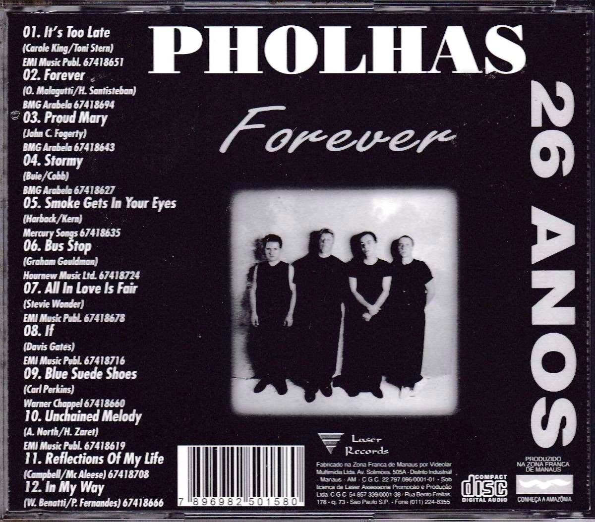 C A N G U L E I R O8: PHOLHAS - FOREVER-26 ANOS (1997)