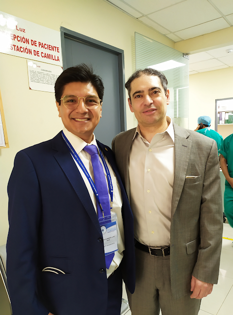 Yo sé de Medicina: Capacitación del Dr. Aldo Luyo con el reconocido Dr ...