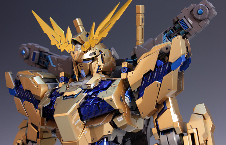 GUNDAM GUY: PG 1/60 Unicorn Gundam 03 Phenex - Customized Build