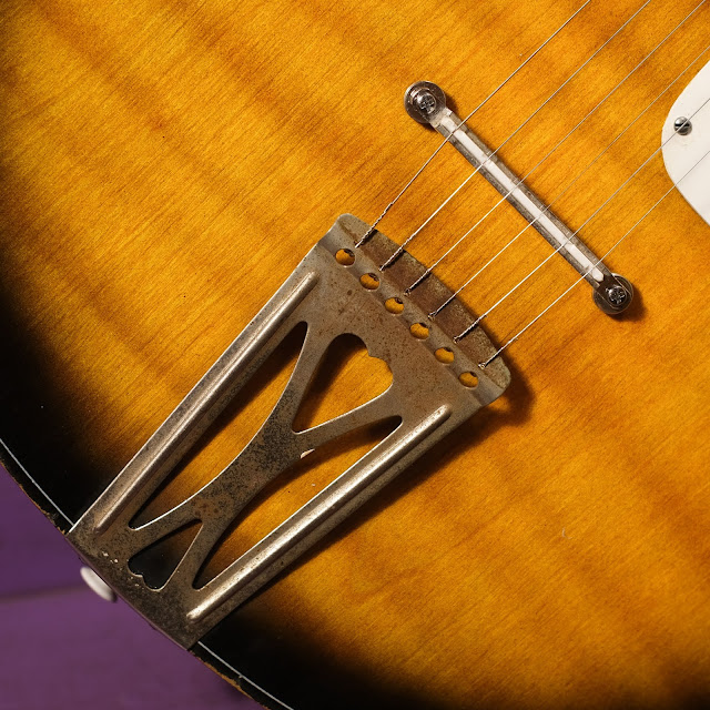 1960s Winston (Japan-made) Nashville-Tuned Electrified Parlor Guitar