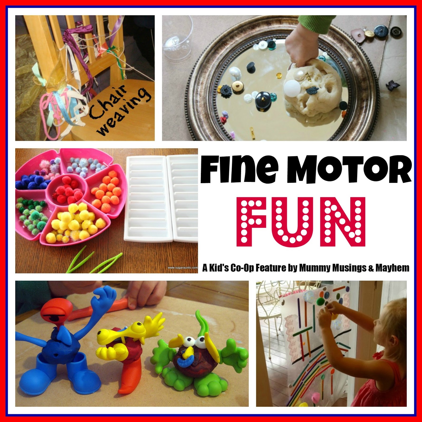 Weekly Kid's Co-Op - Fine Motor Fun! - The Empowered Educator