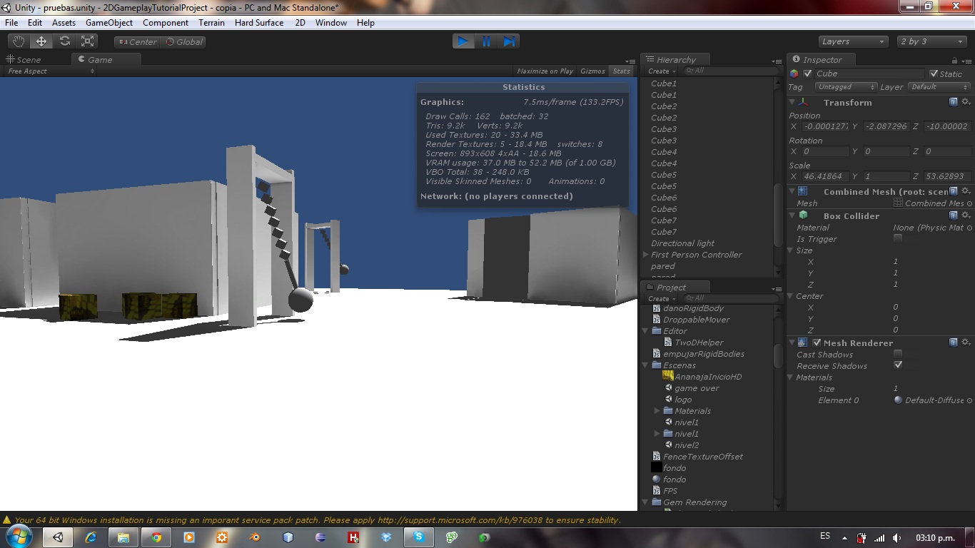 Powered by Unity: Lightmaping