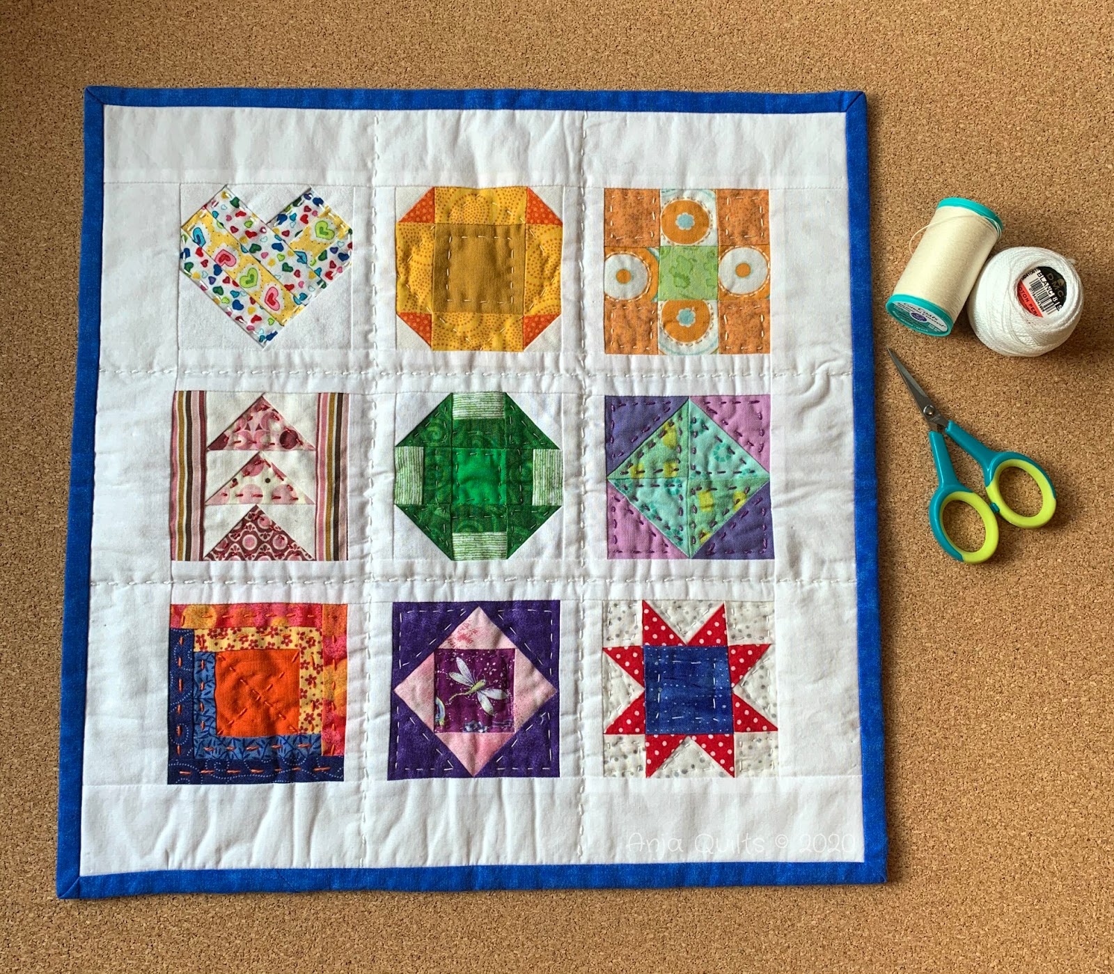 Anja Quilts: TGIFF - Tiny Quilt Quilt Along