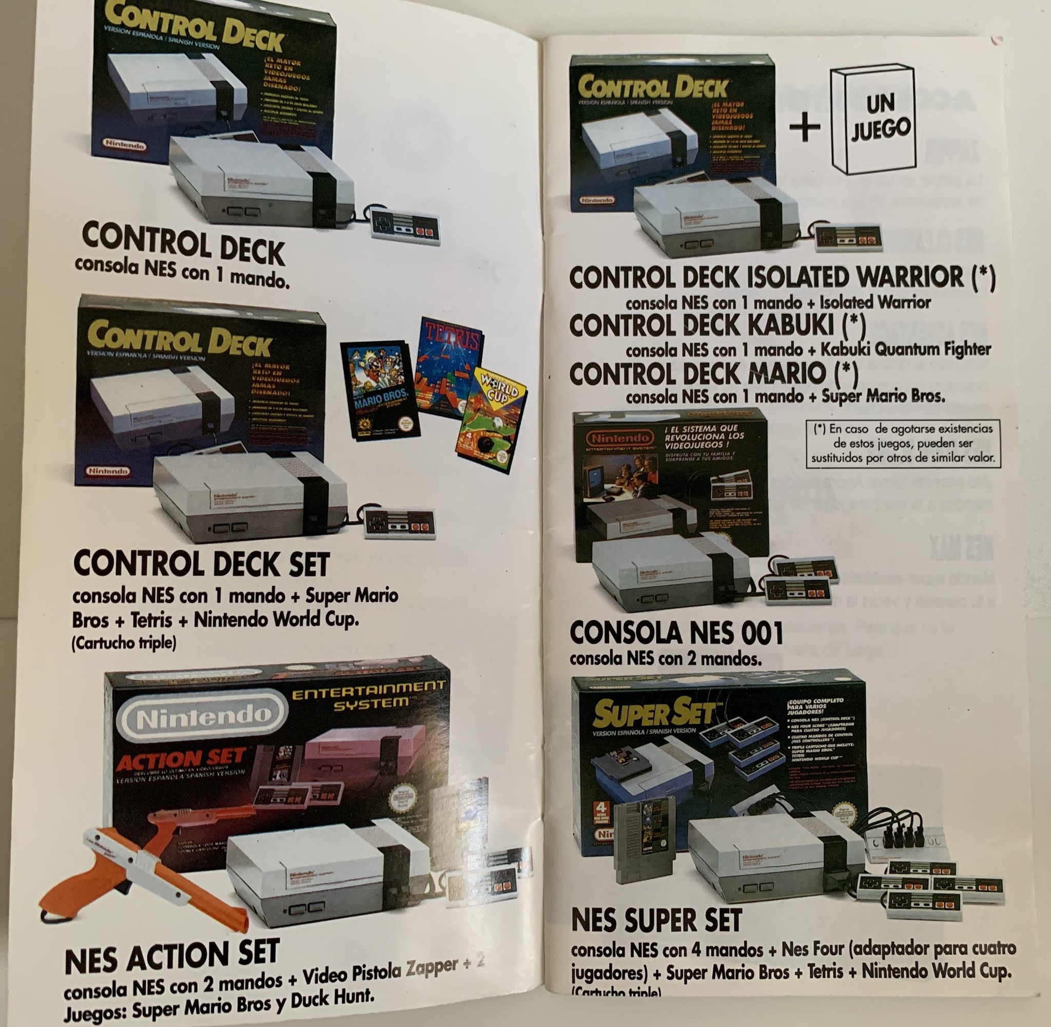 NESTALGIA PURA: Catálogo de 1993 (Nintendo NES)