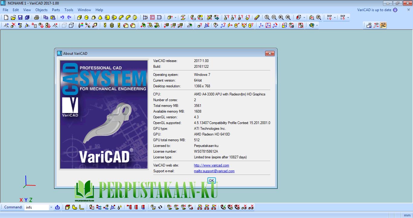 VariCAD 2017-1.00 Build 20161122 Full